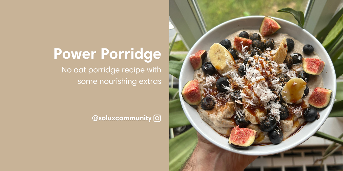 Power Porridge – oneselfwellbeing